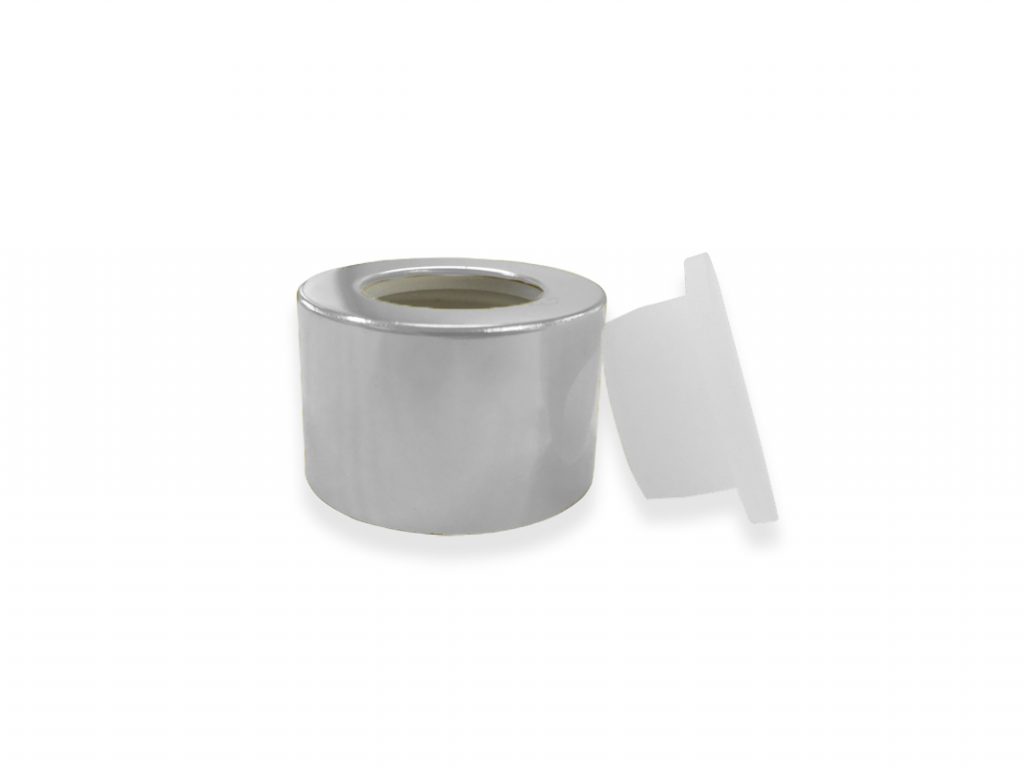 Diffuser Caps/Plugs – Shiny Silver (10 packs) - Luxury Candle Supplies