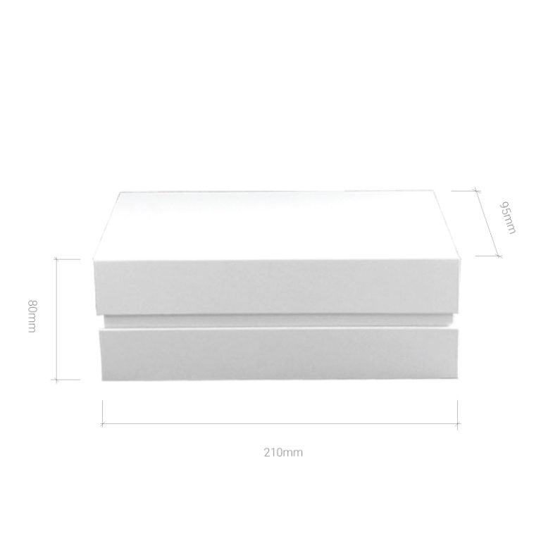 Large Gift Box (3-Slot) – Black (L.1) - Luxury Candle Supplies