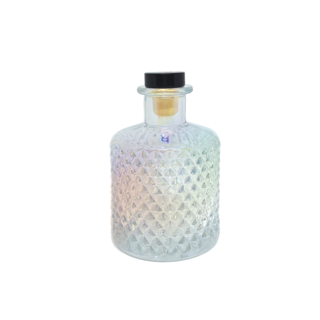 Bohemian Diffuser Bottles (200ml) - Iron plated Clear (L.11) | Luxury ...