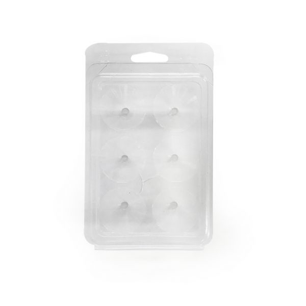 Wax Melt Clam Shells Black – Cubes (12 Cavities) - Luxury Candle Supplies