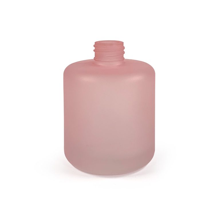 200ml Tall Diffuser Bottle – Frosted Pink (S.19) - Luxury Candle Supplies