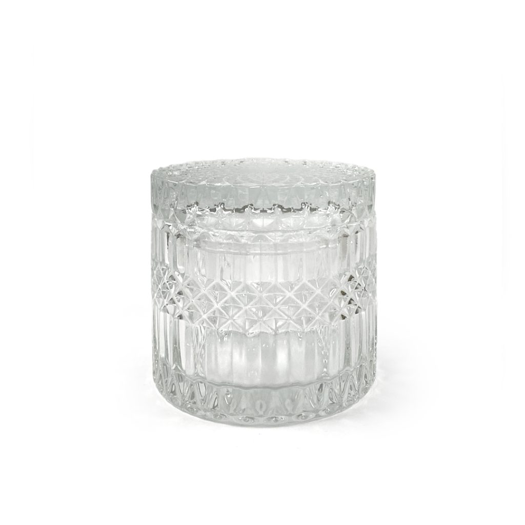 Bundle – Crystal Jar & Flat Lid (21A & 22) - Luxury Candle Supplies